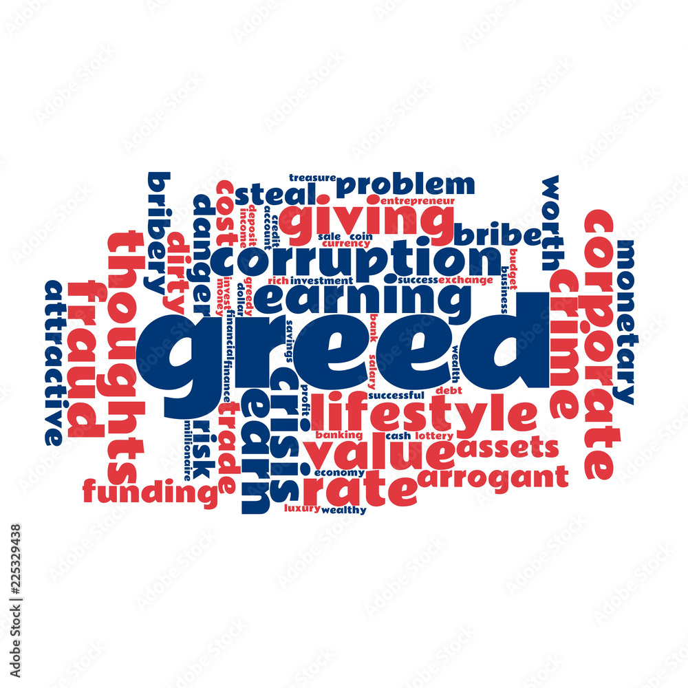 The Word Greed
