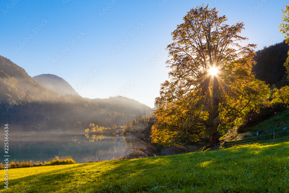 Hintersteiner See am Wilden Kaiser Stock Photo | Adobe Stock