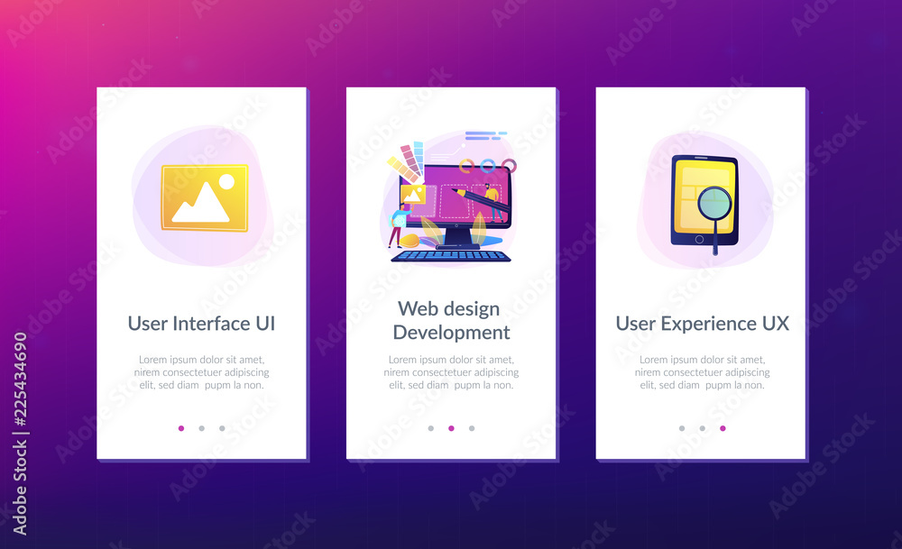 Designers are working on the desing of web page. Web design, User ...
