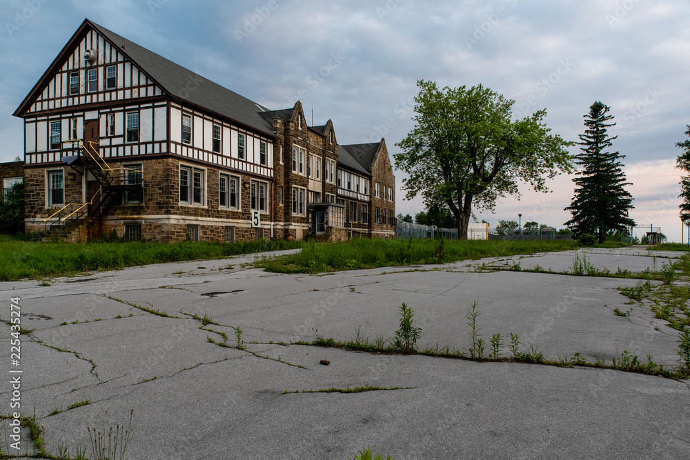 Derelict Tudor Styled Building - Abandoned Cresson Sanatorium & Prison ...