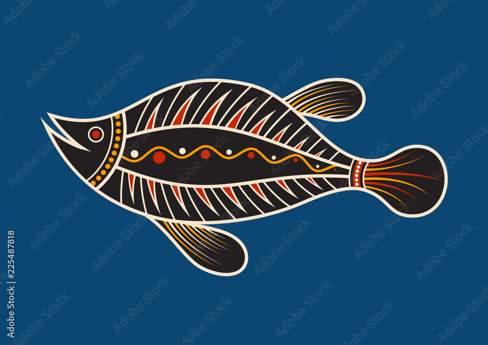 Aboriginal Art Fish