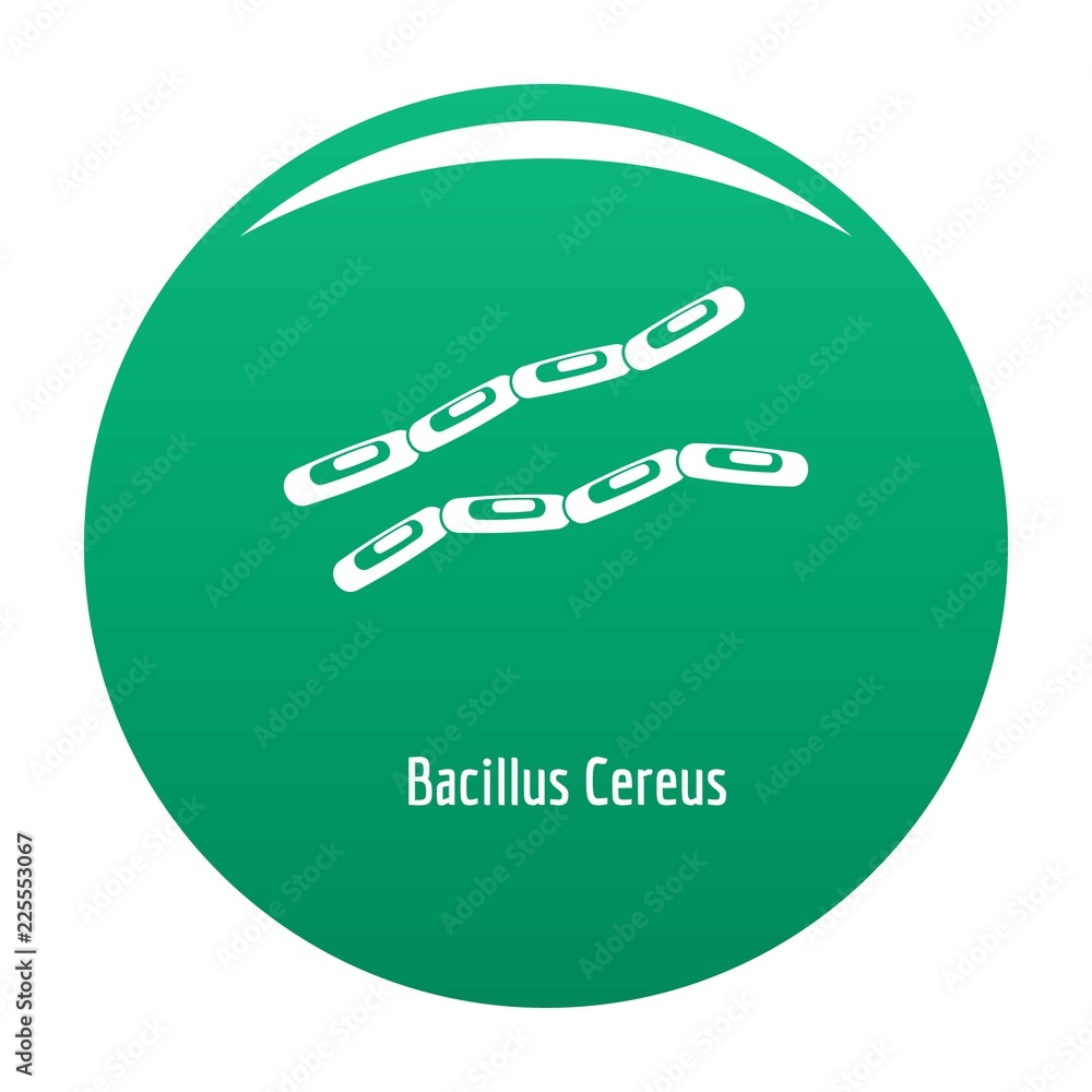 Bacillus cereus icon. Simple illustration of bacillus cereus vector ...