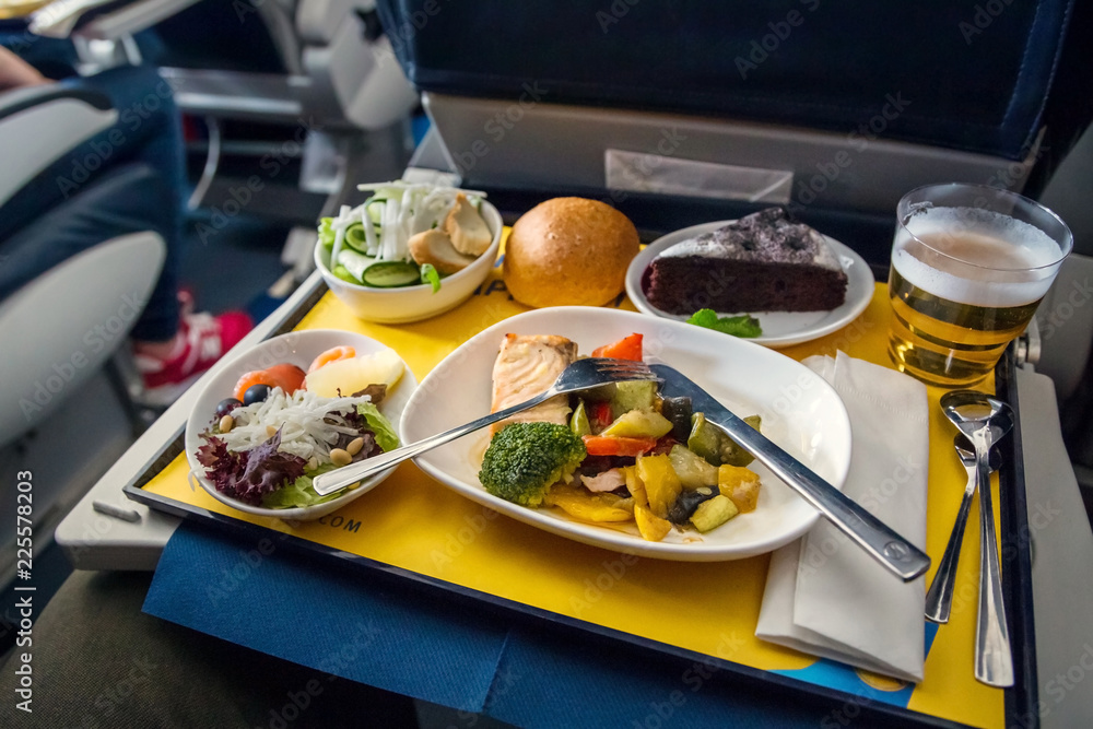Airplane Inside Food