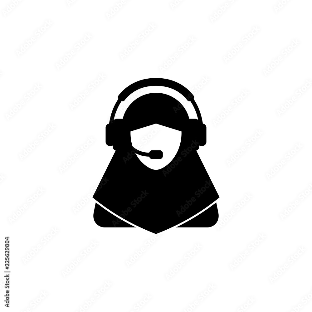 Female Administrator Icon