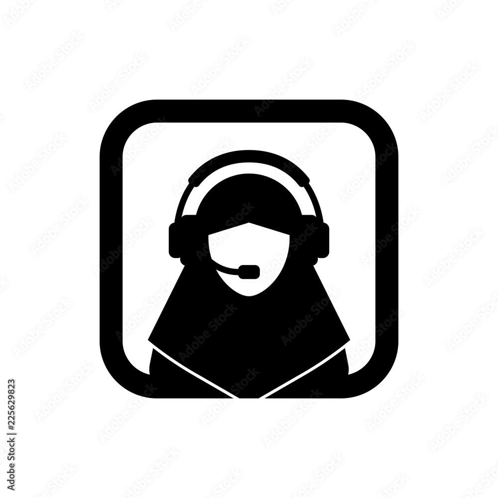 Female Administrator Icon