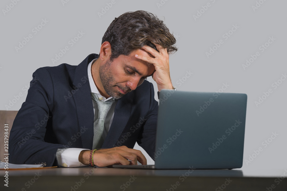 Frustrated Person With Computer