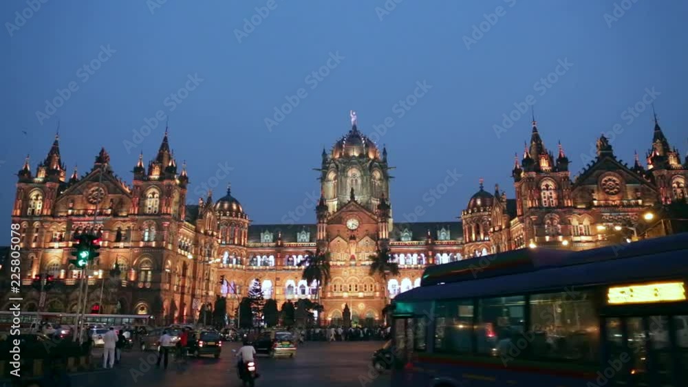 Chhatrapati Shivaji Terminus (CSMT) formerly Victoria Terminus in ...