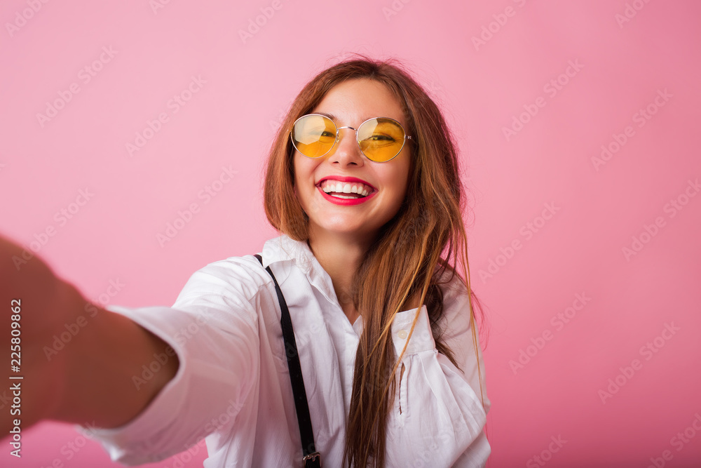 Fotka „self Portrait Of Nice Amazing Pretty Positive Sexy Woman