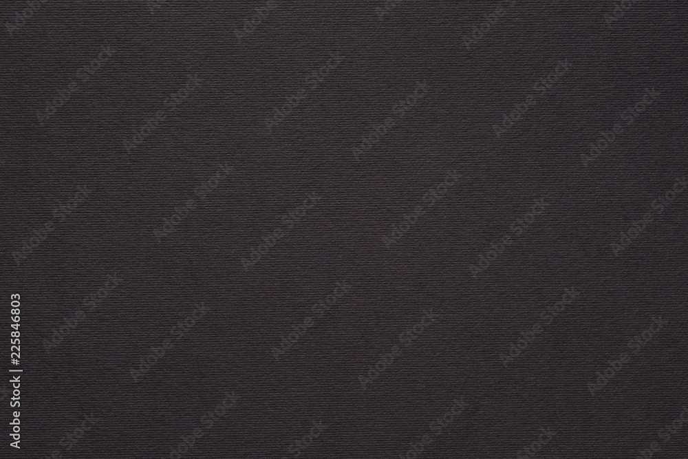 black paper texture background. colored cardboard fibers and grain ...