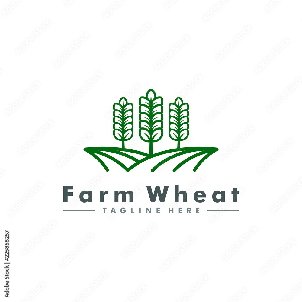Grain Farm Logos