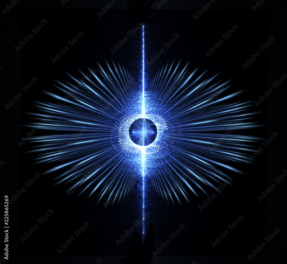 Bursting Quasar With Magnetic Field Around And Jets Of High Energy ...