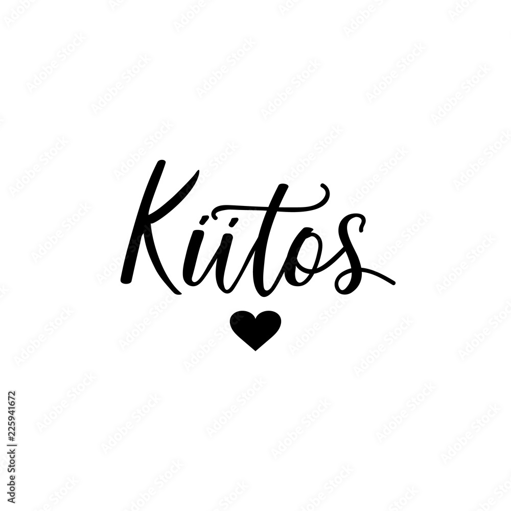 Kiitos. Thank you lettering card. translation from Finnish - thank you ...