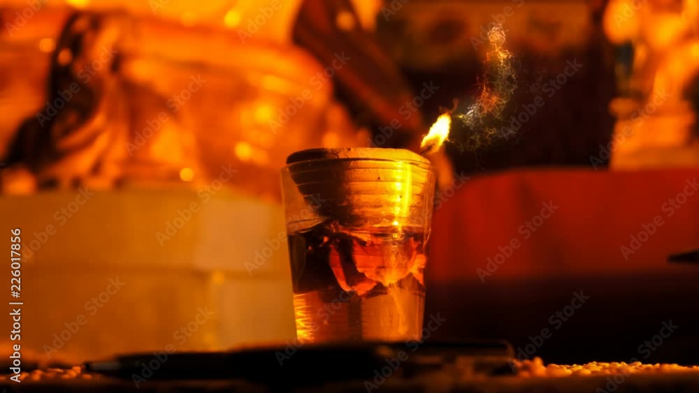 Oil lamp Background, oil lamp animation, Diya flame animation, motion ...
