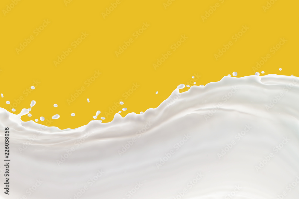 Milk Splash On background Stock Photo | Adobe Stock