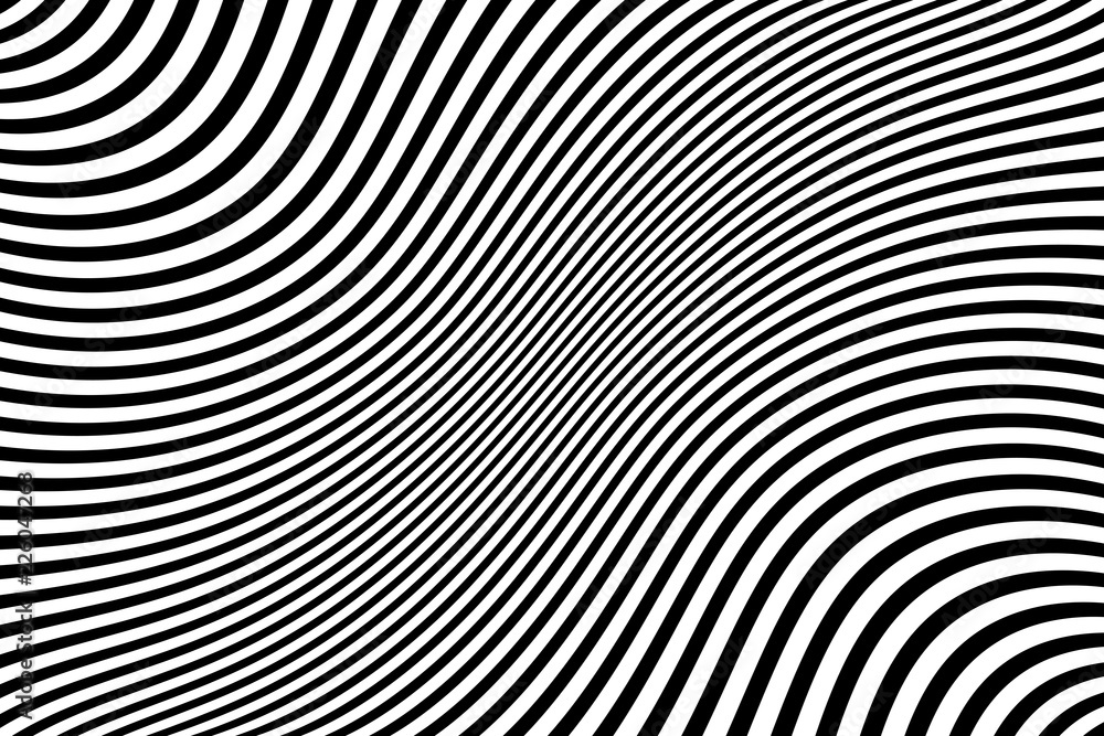 Abstract wavy lines texture. Stock Vector | Adobe Stock