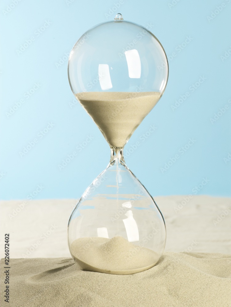 Modern hourglass Stock Photo | Adobe Stock