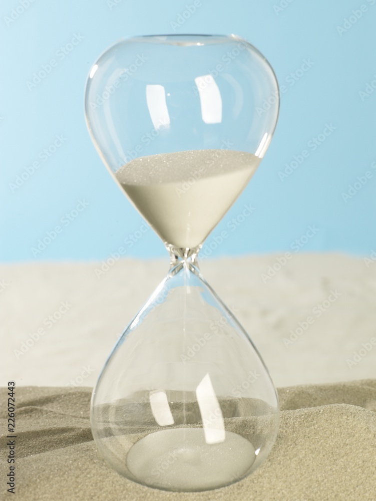 Modern hourglass Stock Photo | Adobe Stock