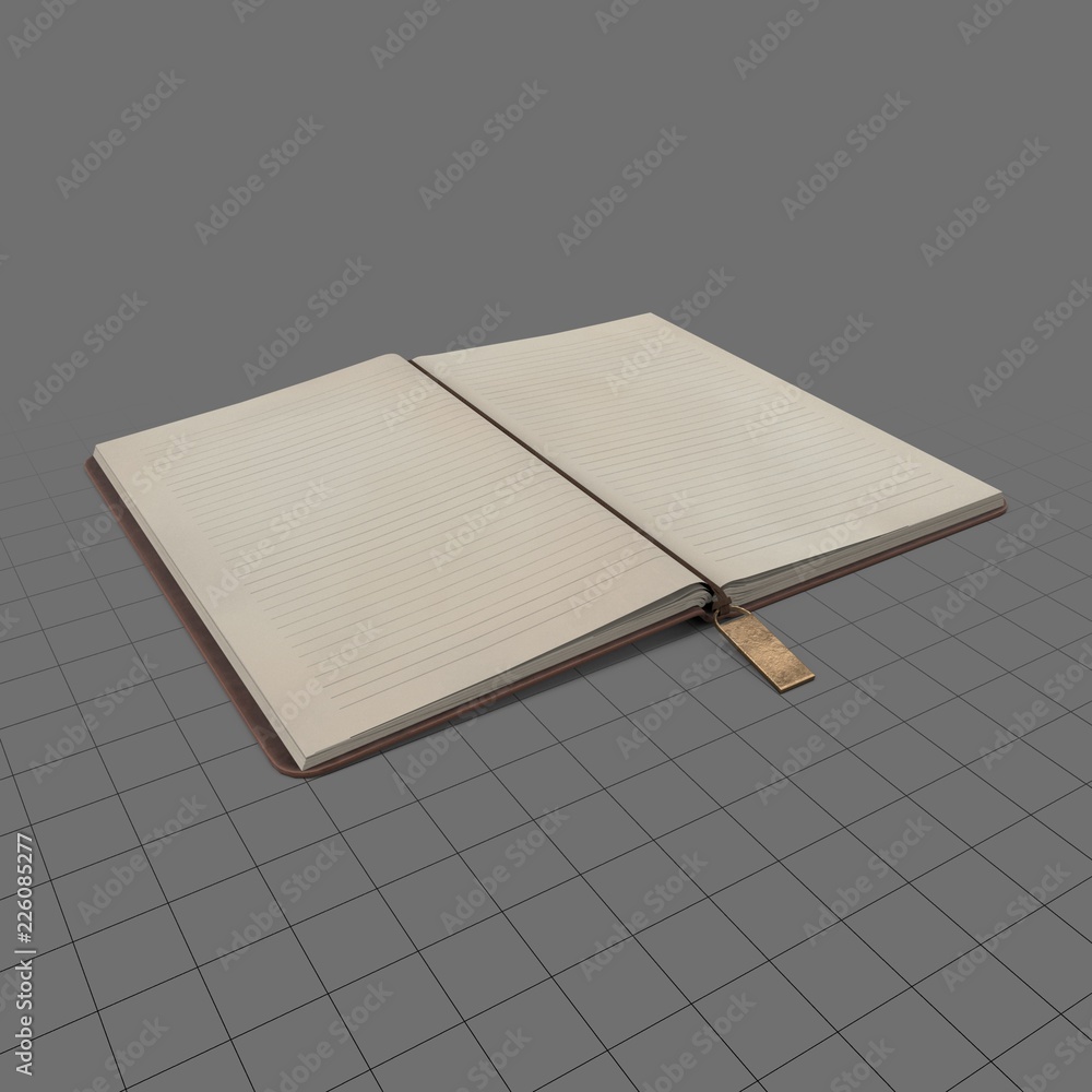 Journal Stock 3D asset | Adobe Stock