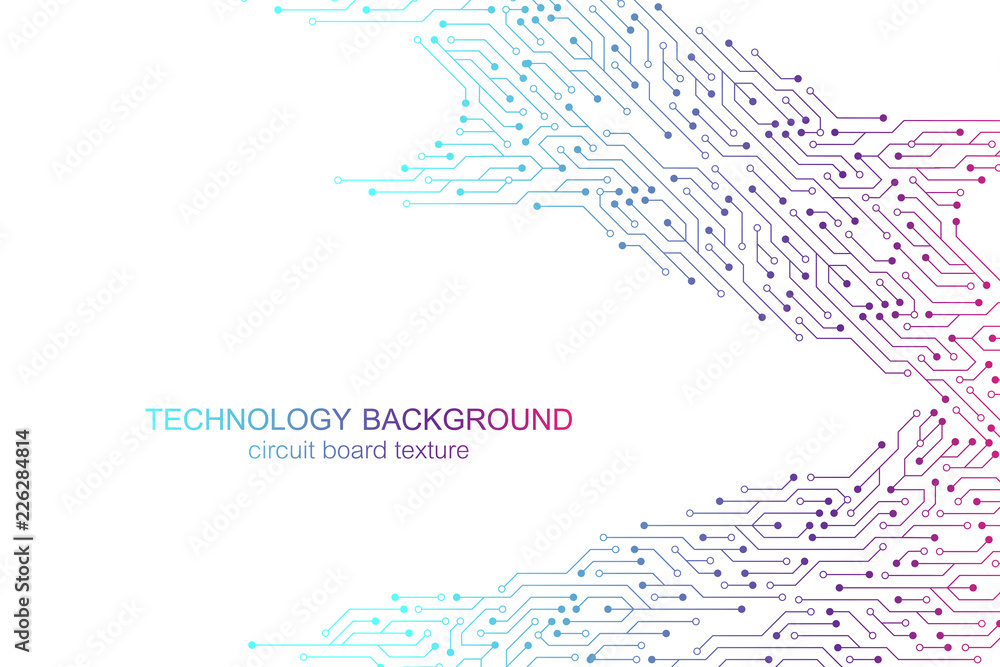 Computer motherboard vector background with circuit board electronic ...