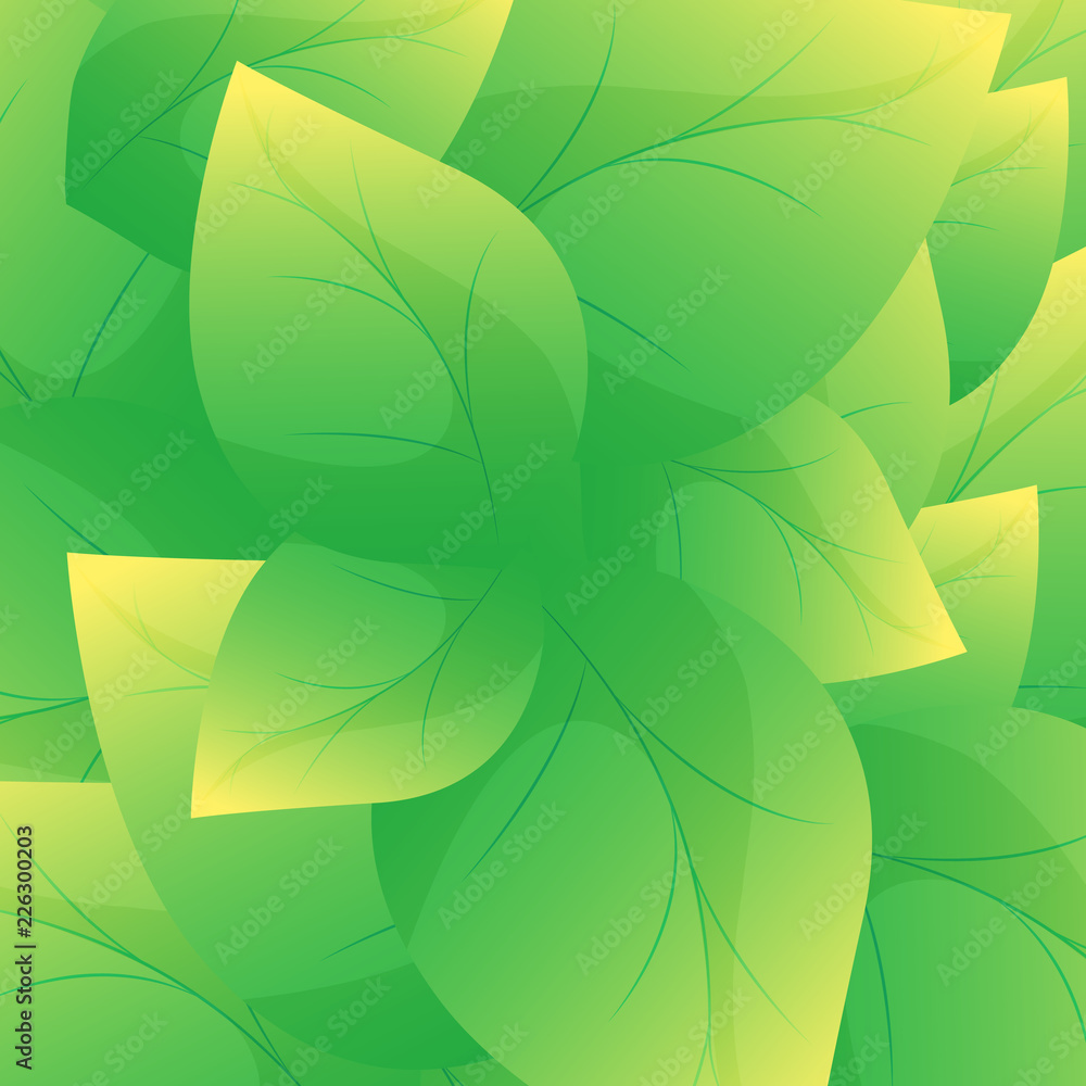 Green Leaf Background Texture