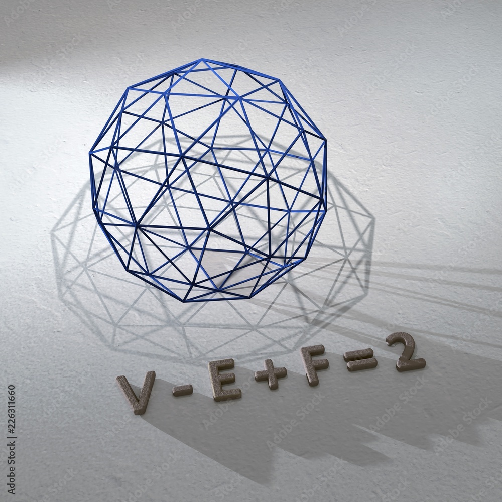 Euler's formula, illustration Stock Photo | Adobe Stock