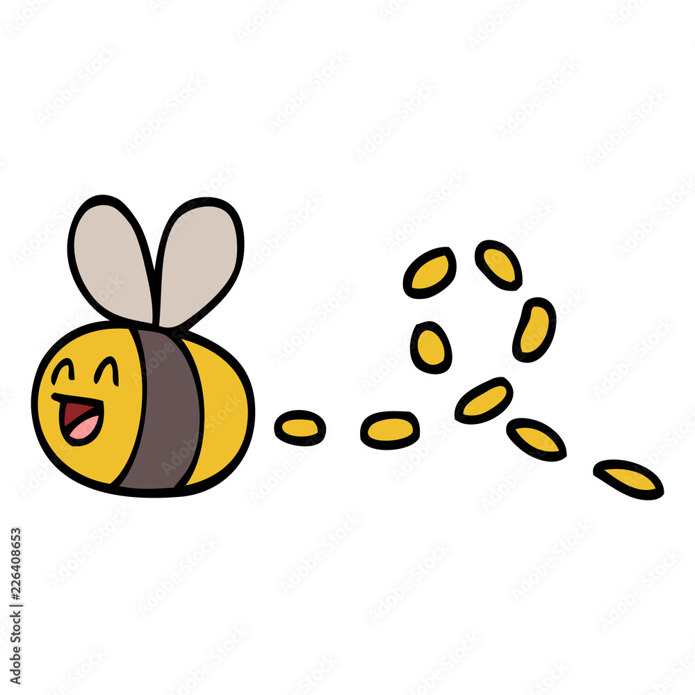 Buzzing Bees Clipart