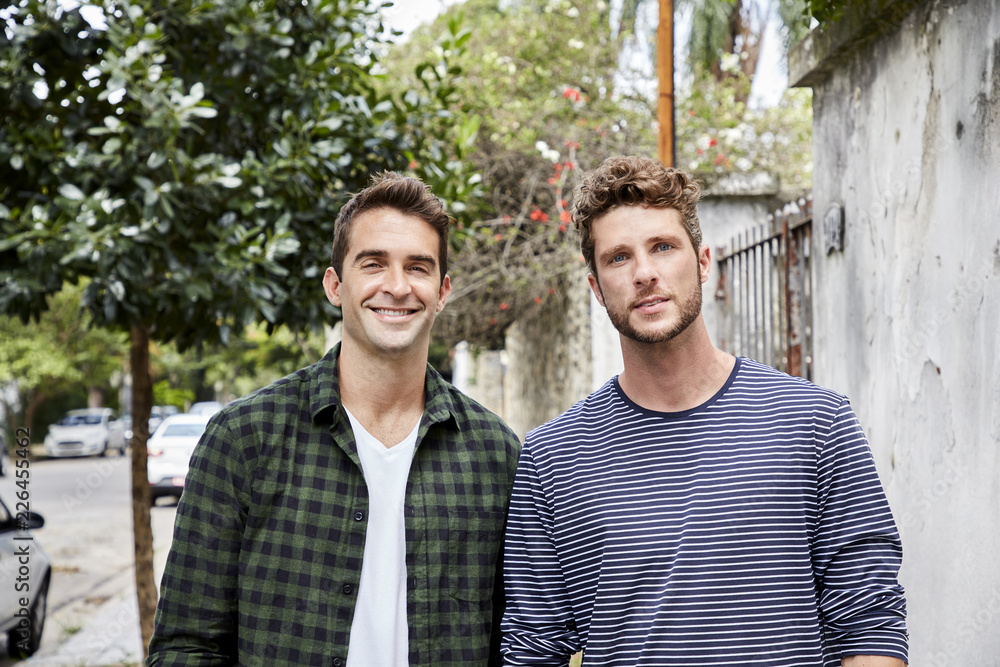 Guys Hanging Out Stock Photo