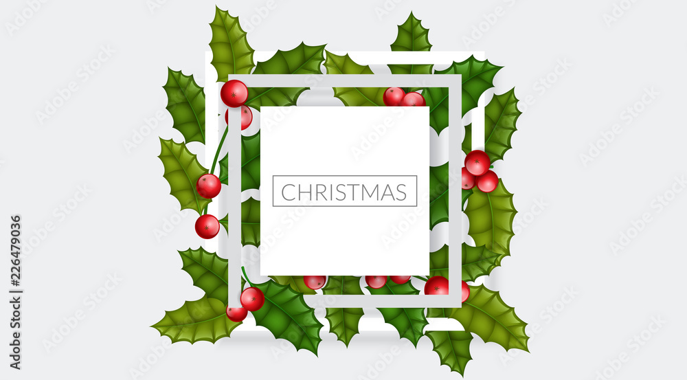 Simple Christmas Frame