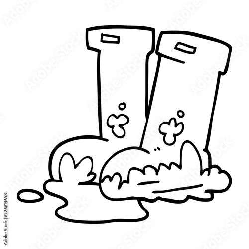 Animated Muddy Boots