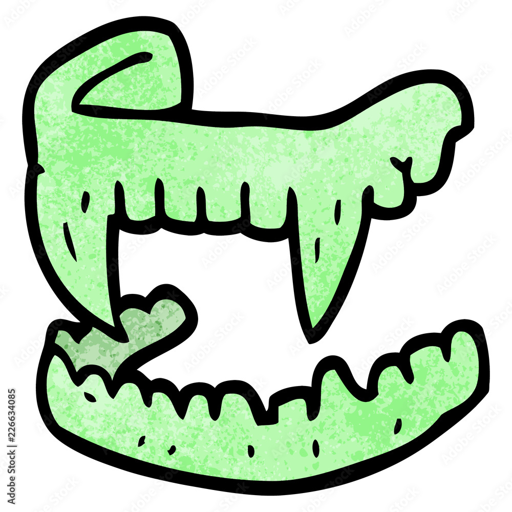 Cartoon Vampire Fangs