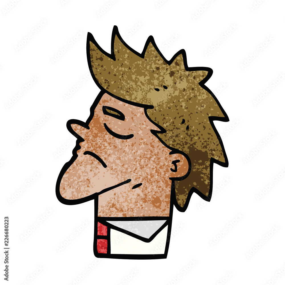 Arrogant Man Cartoon