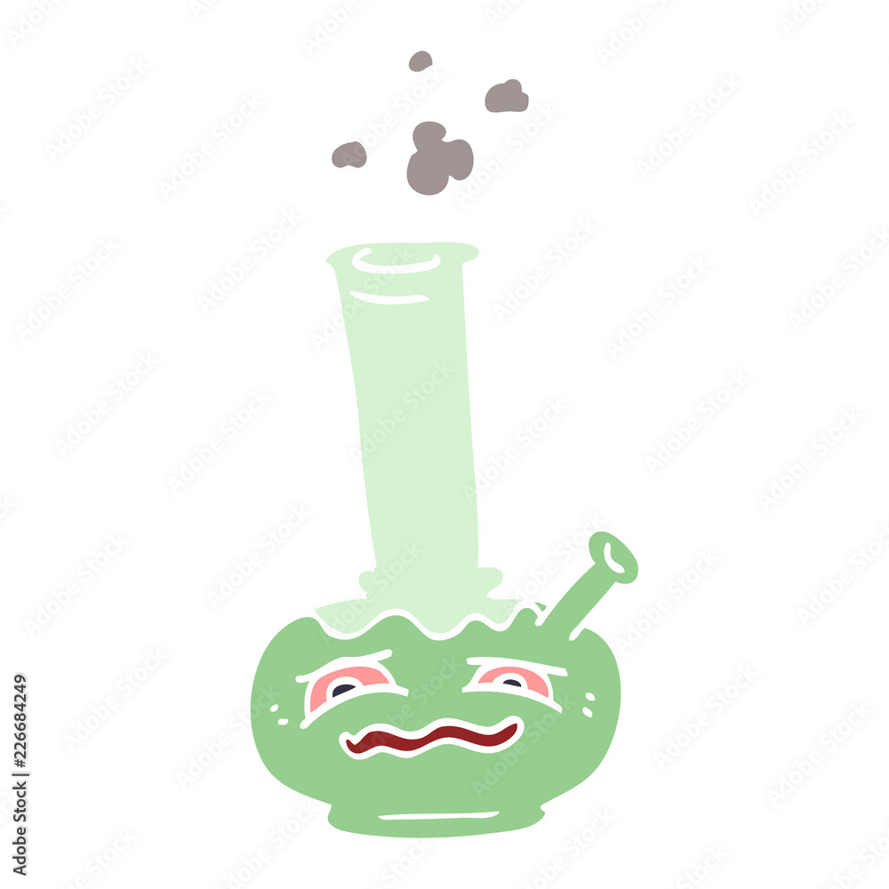 cartoon doodle bong Stock Vector | Adobe Stock