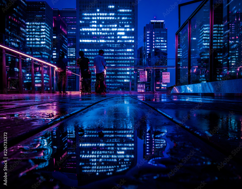 Tokyo CyberPunk Stock Photo | Adobe Stock