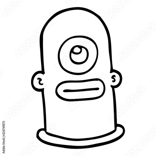 Simple Cyclops Drawing