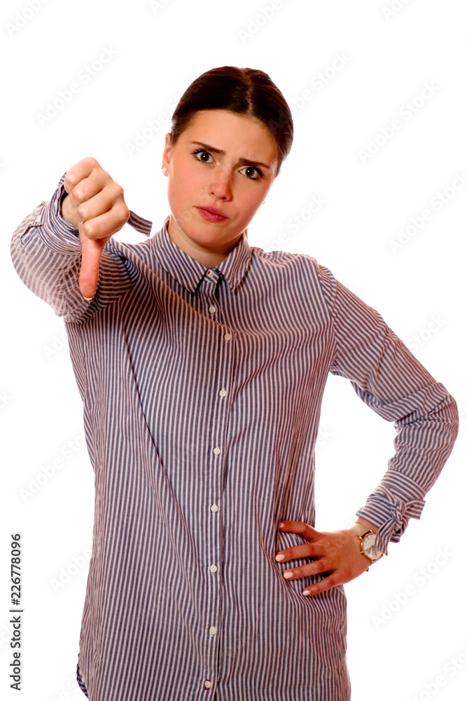 Daumen runter foto de Stock | Adobe Stock