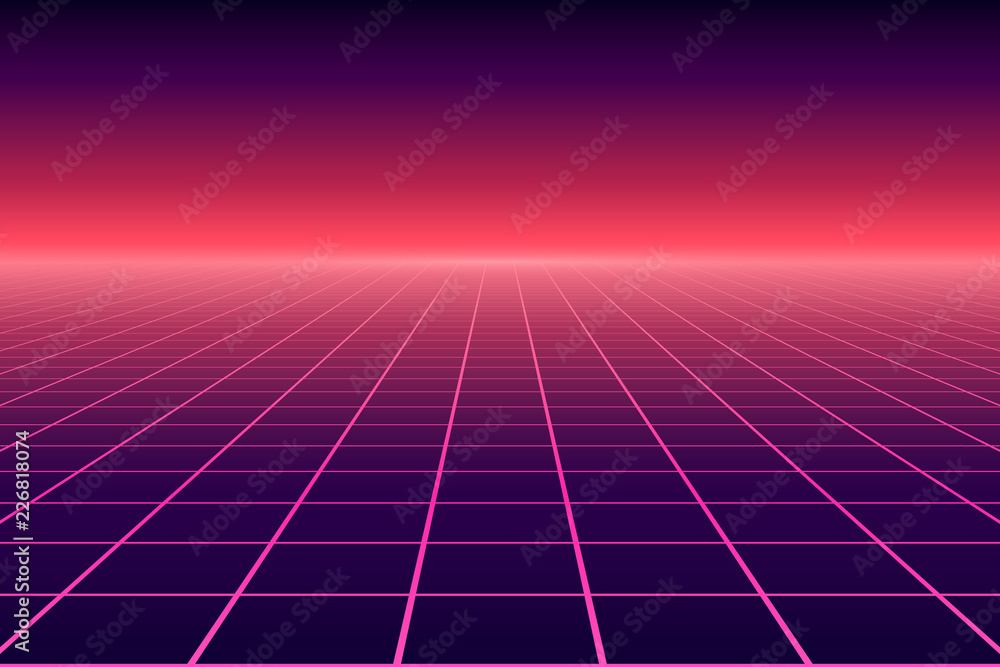 Abstract Retro Background