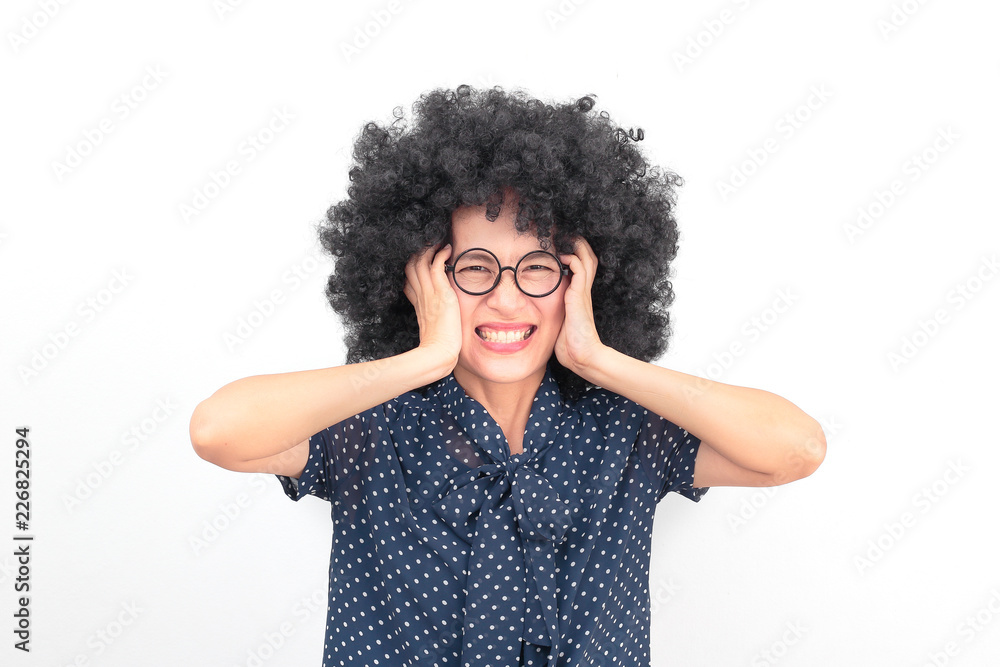 Asian Afro Hair Trend