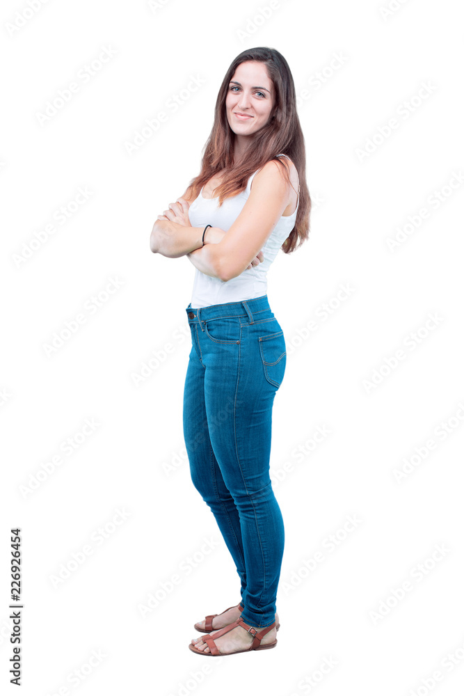 Arms Crossed Full Body