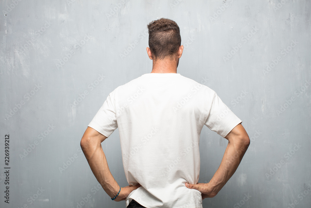 Man Back Pose