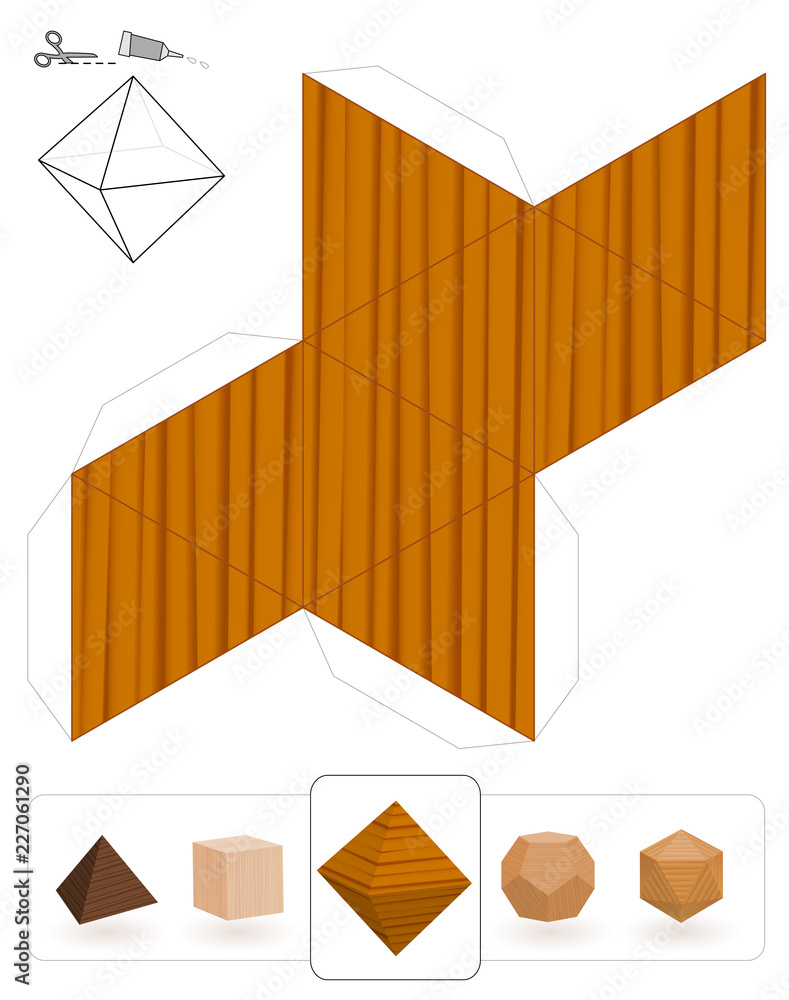 Octahedron Template