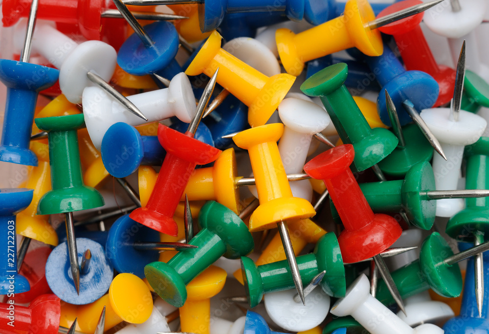 Map Pins Thumb Tacks Design Detail Pattern Texture Background Stock ...