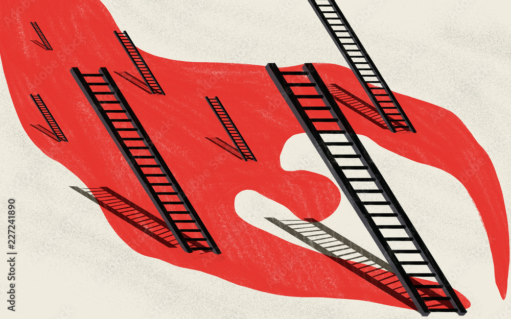 Visual Metaphor Illustration