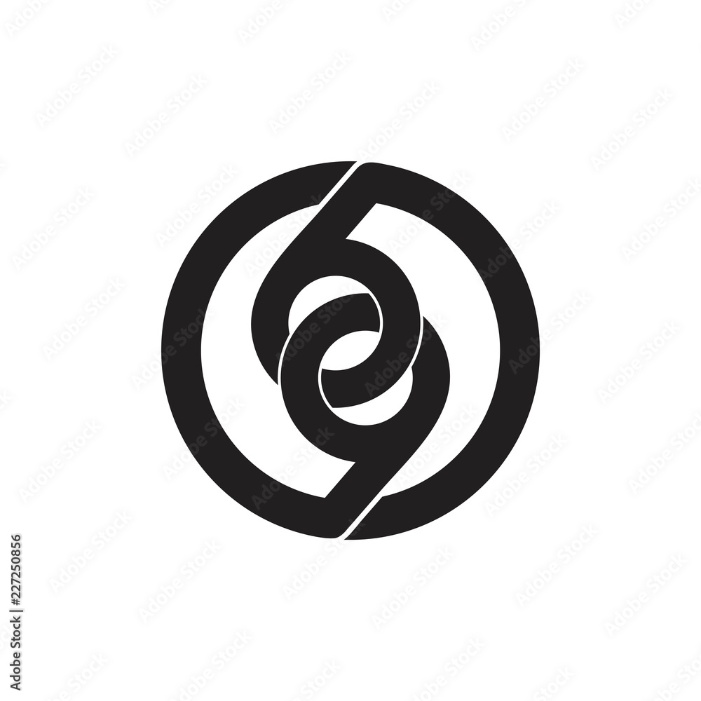 Number 69 Linked Circle Logo Vector Stock Vector Adobe Stock number-69-linked-circle-logo-vector-stock-vector-adobe-stock