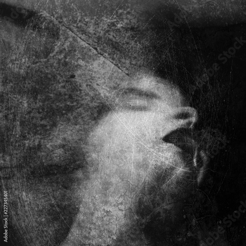 Horror Screaming Face