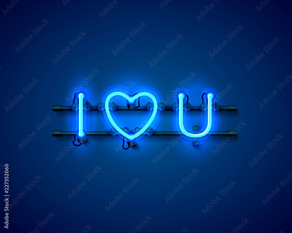 Love Background Blue