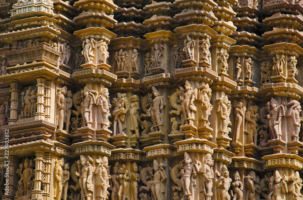 DEVI JAGDAMBA TEMPLE, Sculpture - Surasundaries, Western Group ...