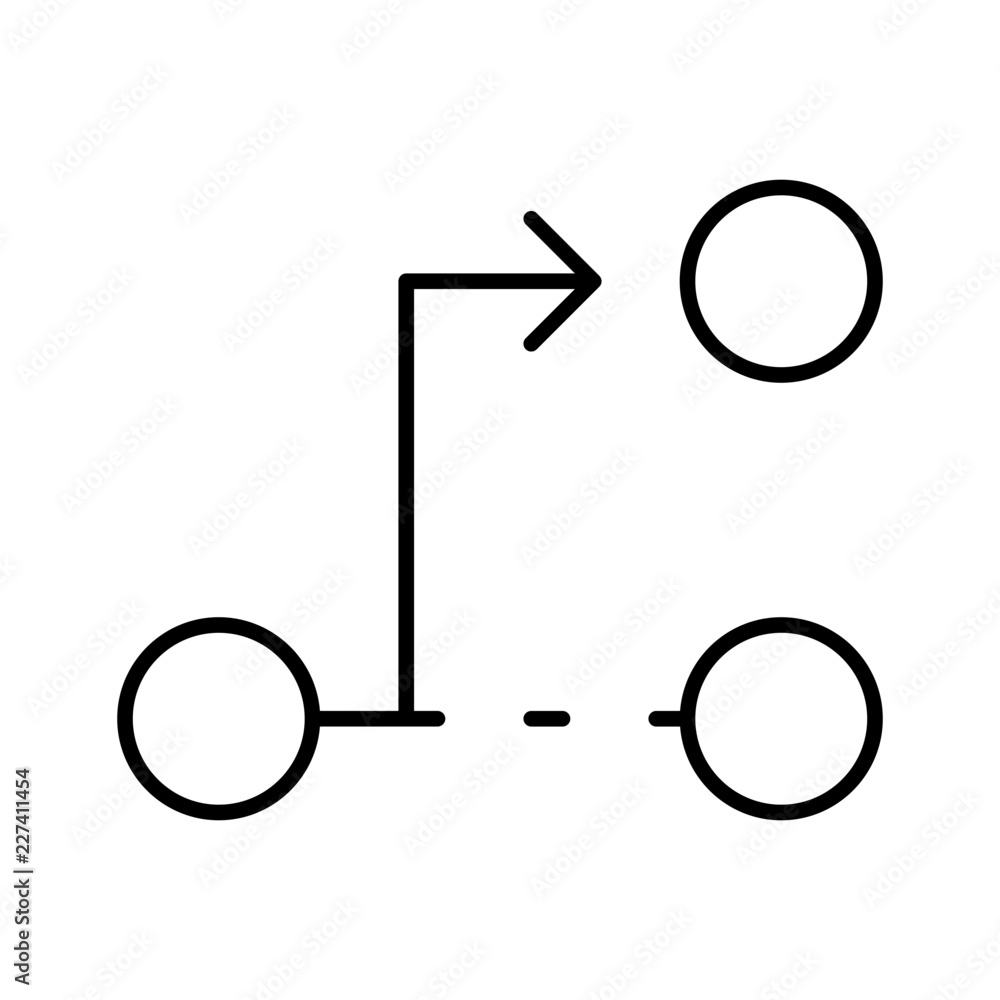 Reassign Wire Visual Coding Programming Objects vector icon Stock ... Reassign Wire Visual Coding Programming Objects vector icon Stock ...