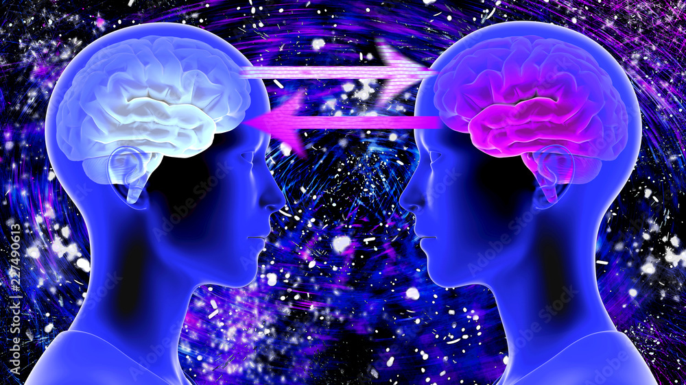 Two People Connected