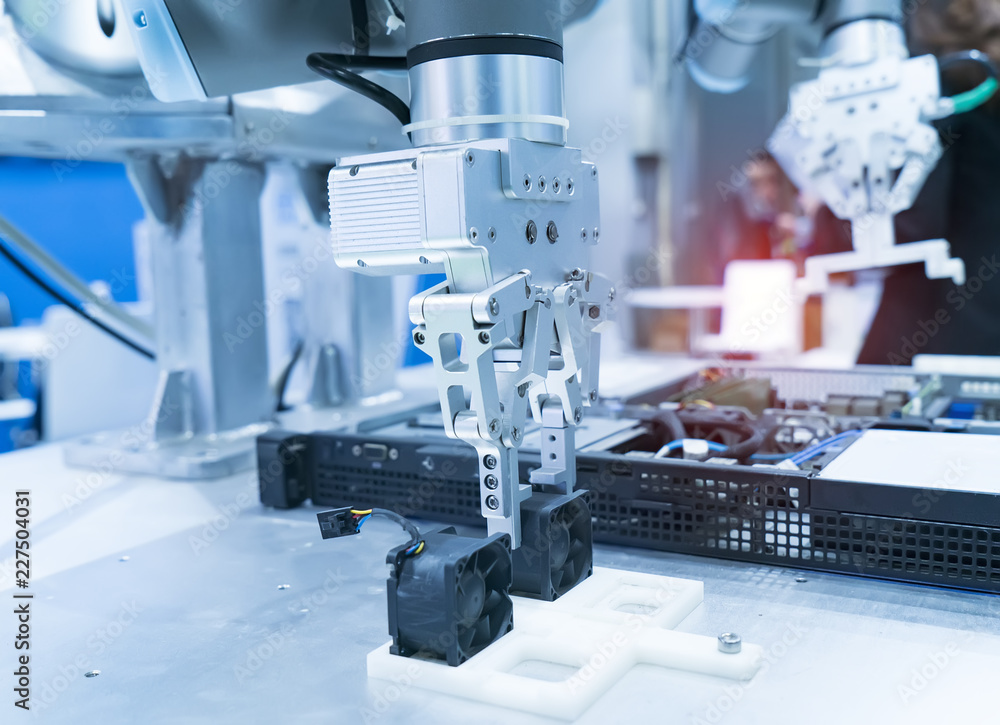 Robotic and Automation system control application on automate robot arm ...