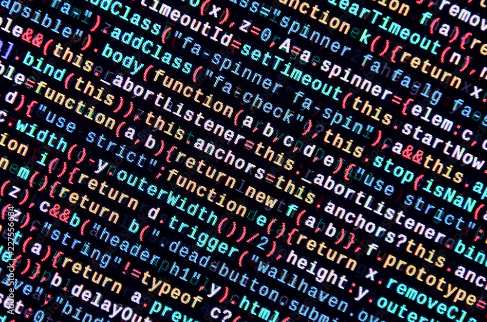 Javascript Functions Variables Objects Monitor Closeup Of Function 0646